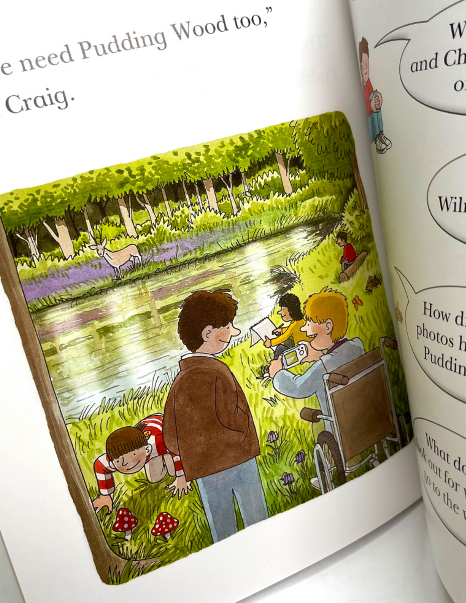 Biff, Chip & Kipper: Save Pudding Wood (Stage 3) – Red Balloon Books