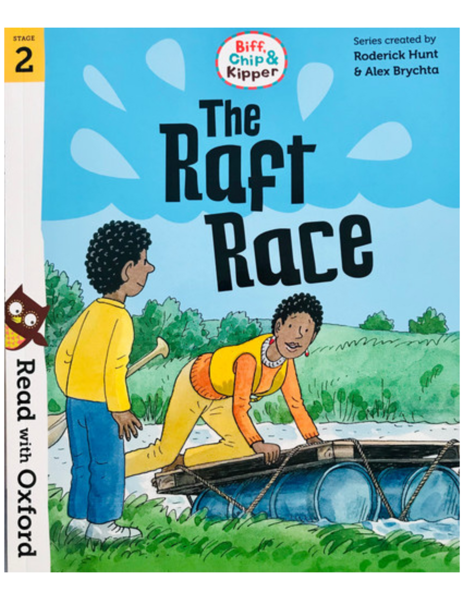 Biff, Chip & Kipper: The Raft Race (Stage 2) – Red Balloon Books