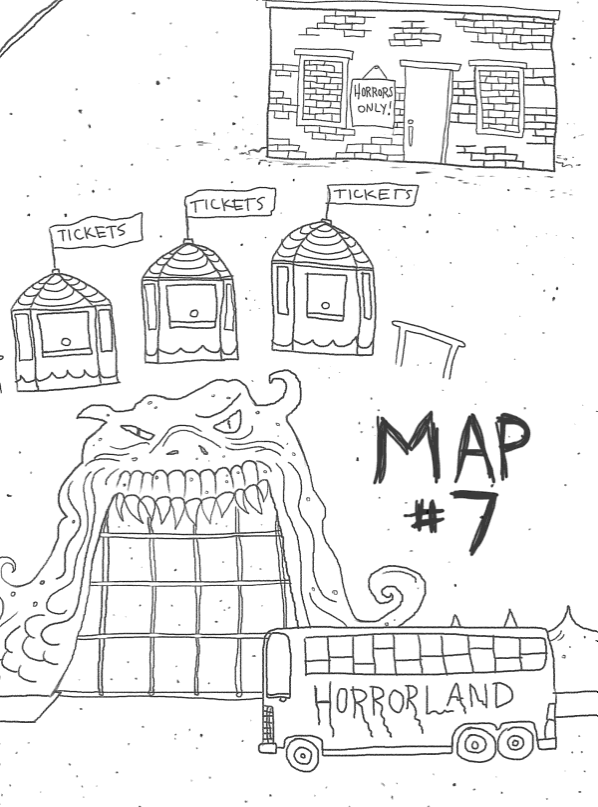 Goosebumps Horrorland Map