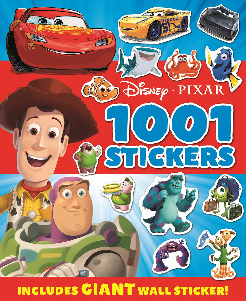 1001 Stickers: Disney Pixar – Red Balloon Books