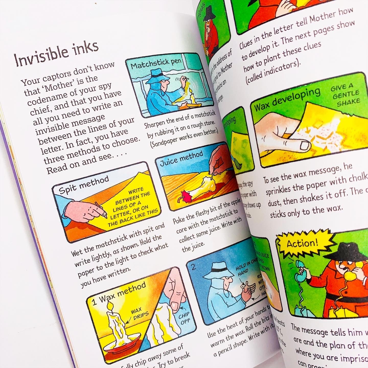 The Usborne Official Spy's Handbook – Red Balloon Books