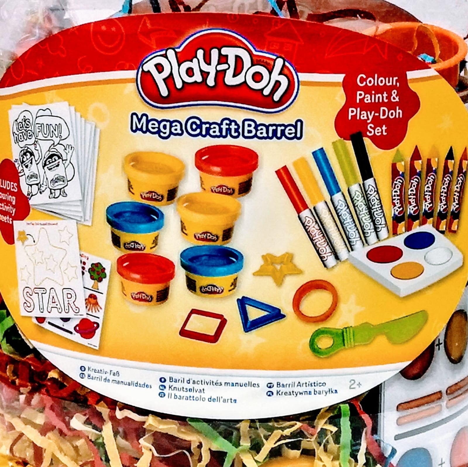 Play-Doh Mega Craft Barrel: Colour, Paint, and Play-Doh – Red Balloon Books