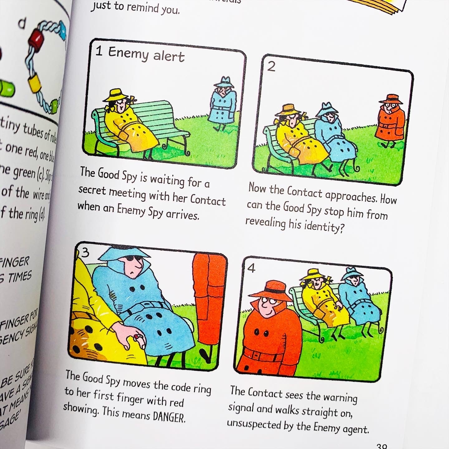 The Usborne Official Spy's Handbook – Red Balloon Books