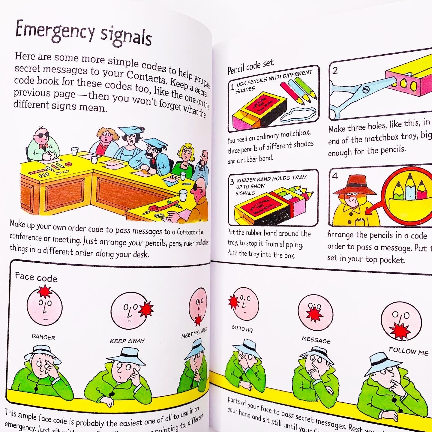 The Usborne Official Spy's Handbook – Red Balloon Books