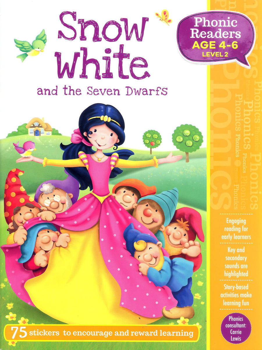 Snow White and the Seven Dwarfs (Phonic Readers: Level 2) – Red Balloon ...